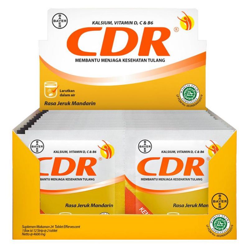 Jual cdr eff strips box isi 24 tablet (12 strips) | Shopee Indonesia