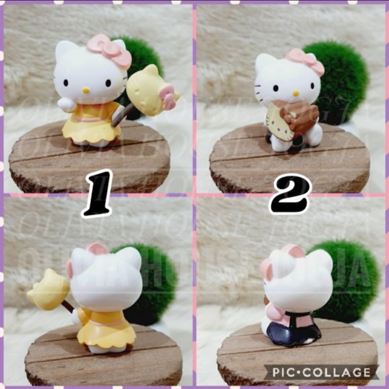 Jual Action Figure Hello Kitty Cake Kuning ECER SATUAN Cake Topper ...