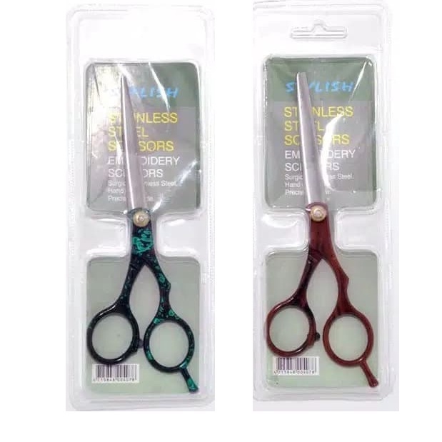 Jual GUNTING POTONG RAMBUT LURUS STAINLES / gunting rambut tajam ...