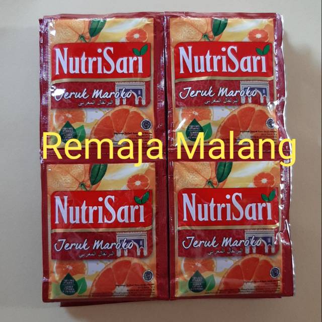 Jual Nutrisari Jeruk Maroko 14gr (isi 10 pcs) | Shopee Indonesia
