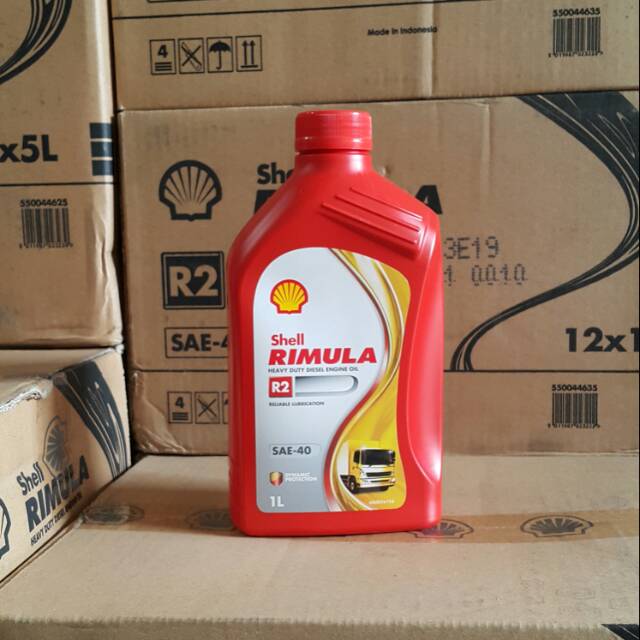 Jual OLI MESIN MOBIL DIESEL SHELL RIMULA R2 SAE 40 1 LITER | Shopee ...
