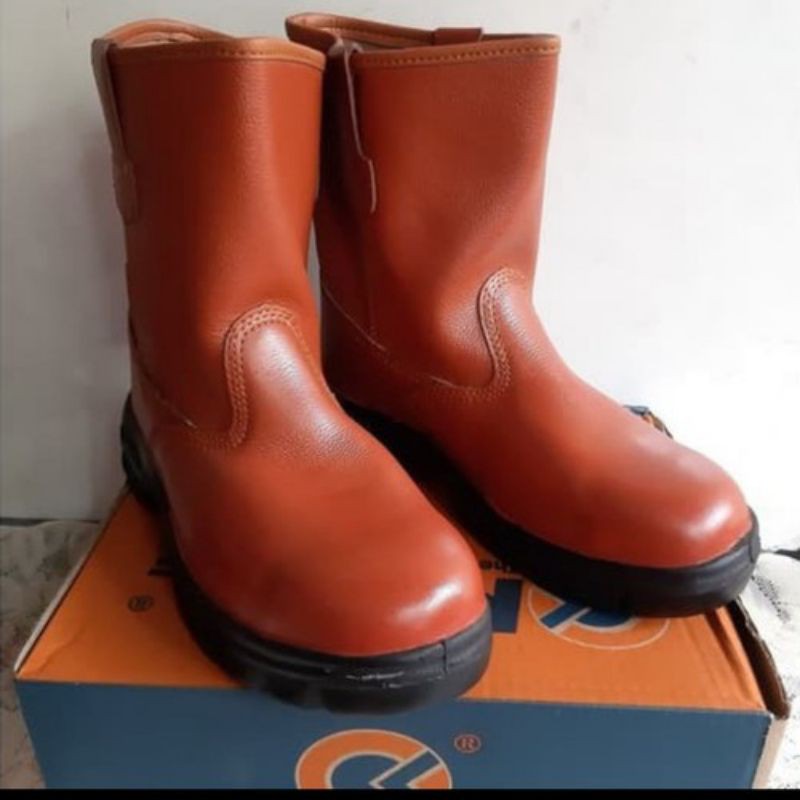 Jual Sepatu Safety KENT BORNEO Drill Boot Pull-On Original | Shopee ...