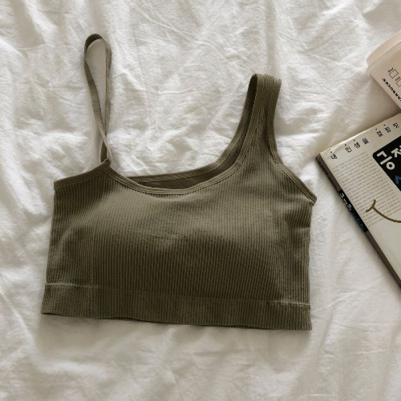 Jual Brasay Tanktop Crop Top Tali Samping Korean Cross Tanktop Stylish ...