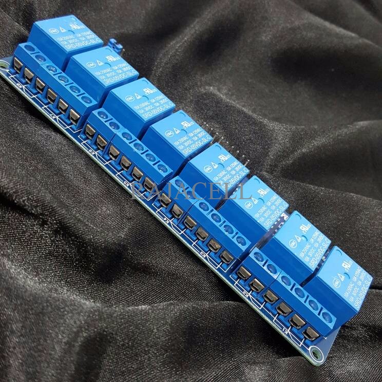 Jual Relay Module 8 Channel 5V for Arduino ( Best Quality ) | Shopee ...