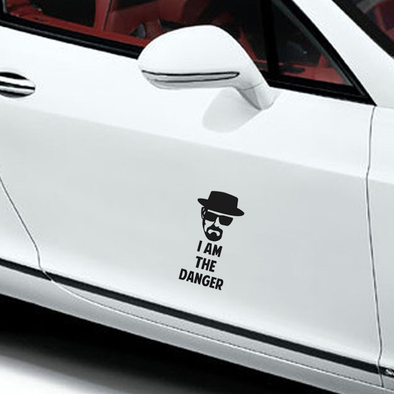 Jual Sticker/stiker I AM THE DANGER The Breaking Bad Pintu Mobil ...