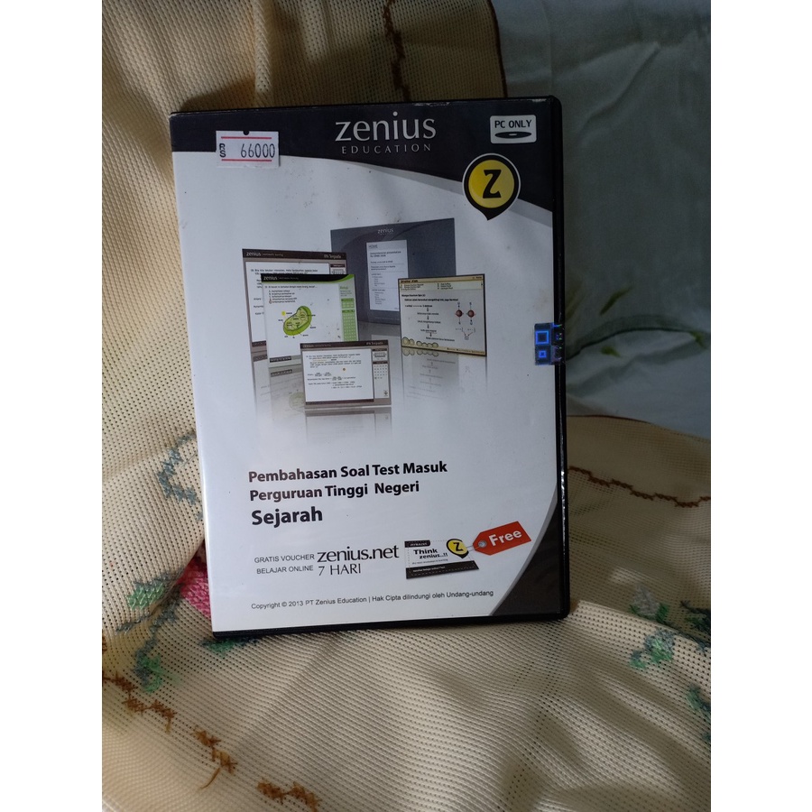 Jual Modul Belajar CD Zenius Teori & Soal Per Bab Sejarah - UN, UM ...