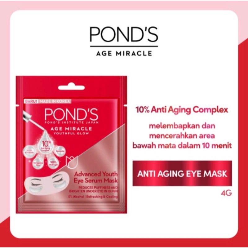 Jual Ponds eye serum mask | Shopee Indonesia