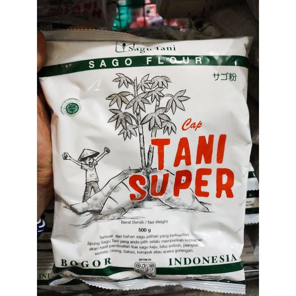 Jual Tepung Sagu cap Tani Super dan Regular 500gr | Shopee Indonesia