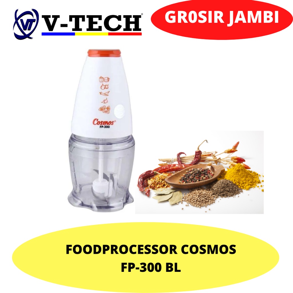 Jual FOODPROCESSOR COSMOS FP-300 BL | Shopee Indonesia