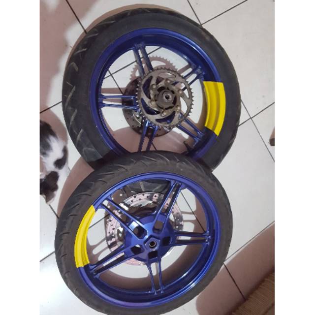 Jual Velg Roda Ban Lingkar Pelek Veleg R15 Ori Copotan | Shopee Indonesia
