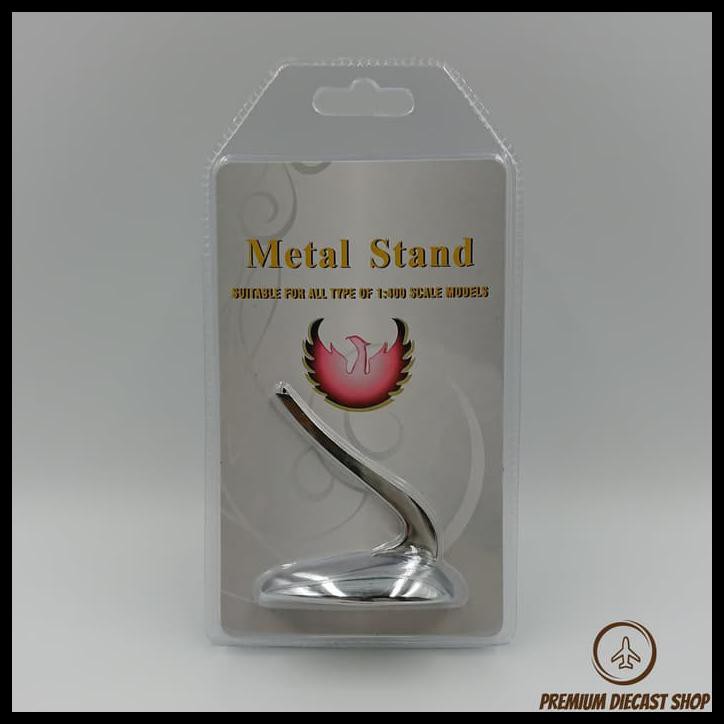 Jual 1/400 PHOENIX MODEL SILVER METAL STAND (STAND DIECAST PESAWAT ...