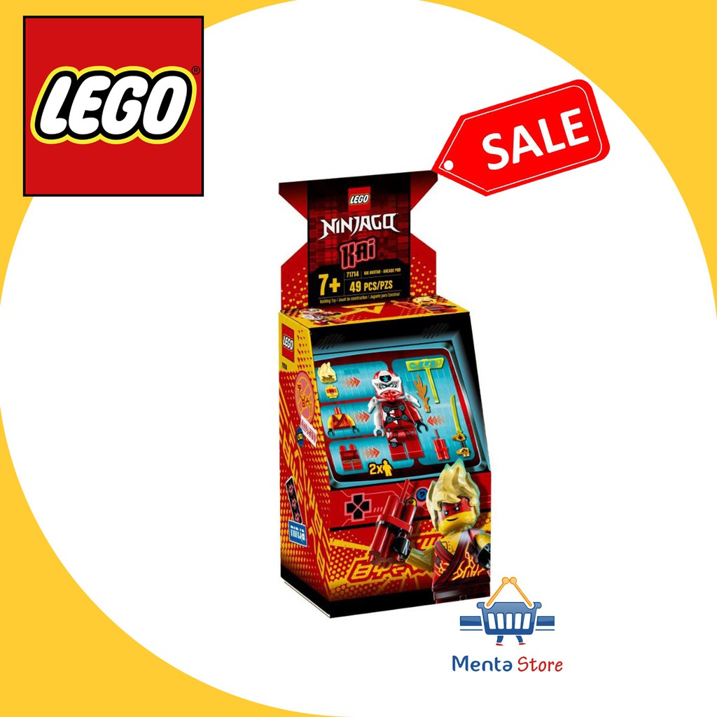 Jual LEGO Ninjago 71714 Kai Avatar Arcade Pod 2 Minifigs Ninja Video ...
