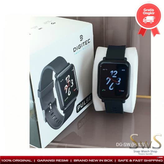 Jual Jam Tangan Digitec Smartwatch Pulse Hitam Original | Shopee Indonesia