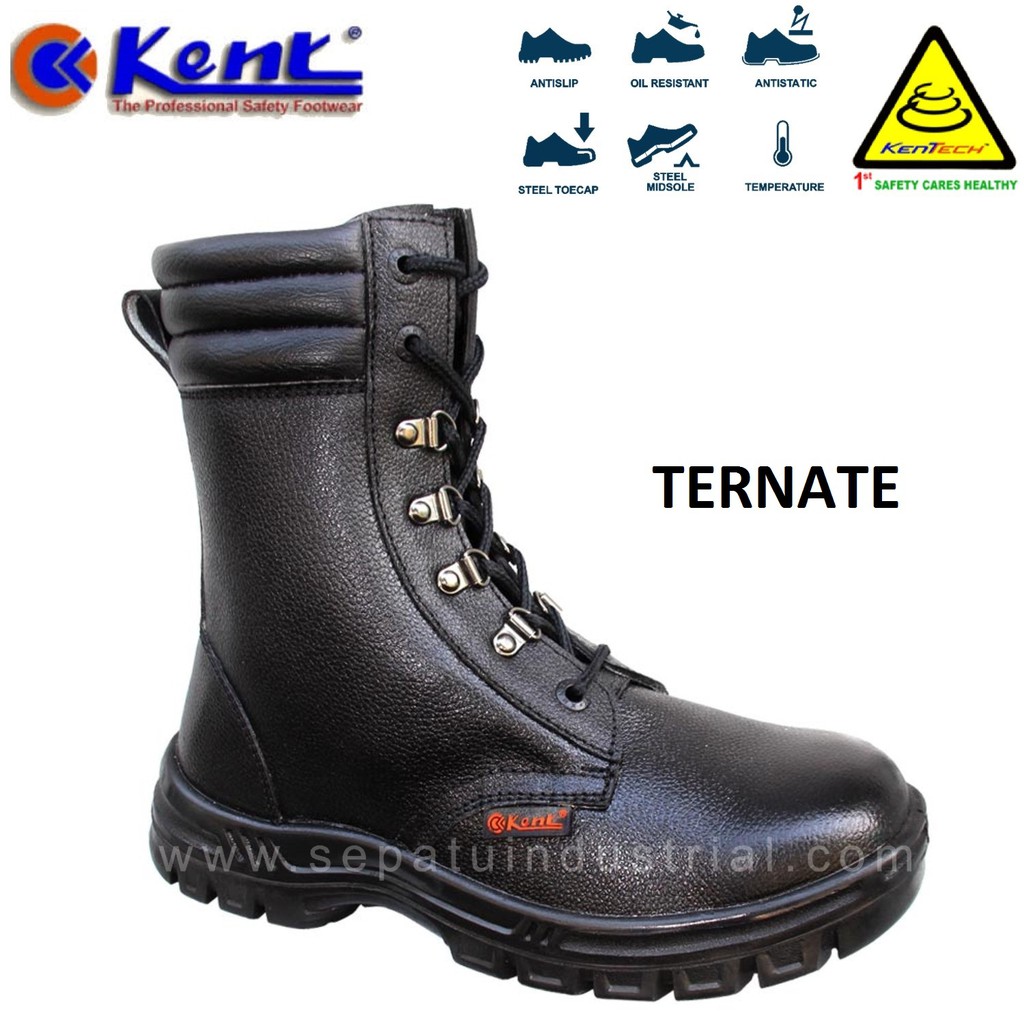 Jual Sepatu Safety Kent TERNATE (Outsole Rubber) | Shopee Indonesia