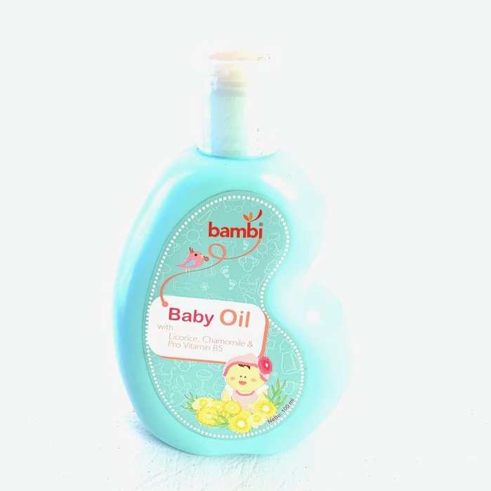 Jual Bambi Baby Oil 100 Ml | Shopee Indonesia