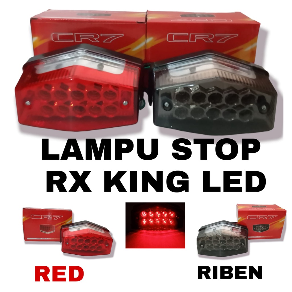 Jual Lampu Rem Belakang LED RX-K Stoplamp RXK Variasi Stop Lamp Rx-King ...