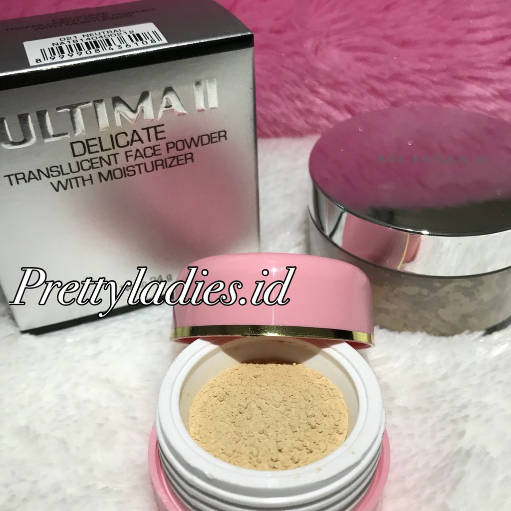 Jual Ultima II Delicate Translucent Face Powder Share | Shopee Indonesia