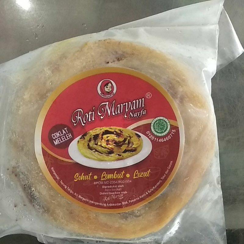 Jual NAYFA Roti Maryam Coklat Meleleh 3pcs | Shopee Indonesia
