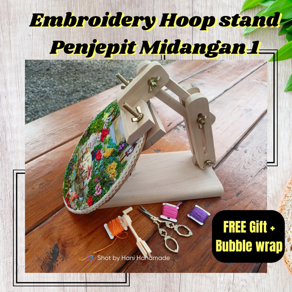 Jual Embroidery Standing Hoop Alat Bantu Sulam | Shopee Indonesia