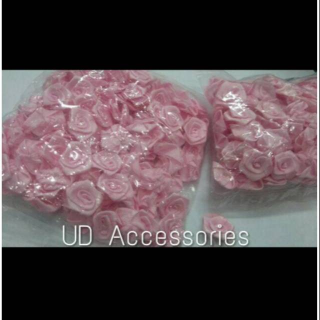 Jual Bunga rose MAWAR satin kecil 144pcs | Shopee Indonesia