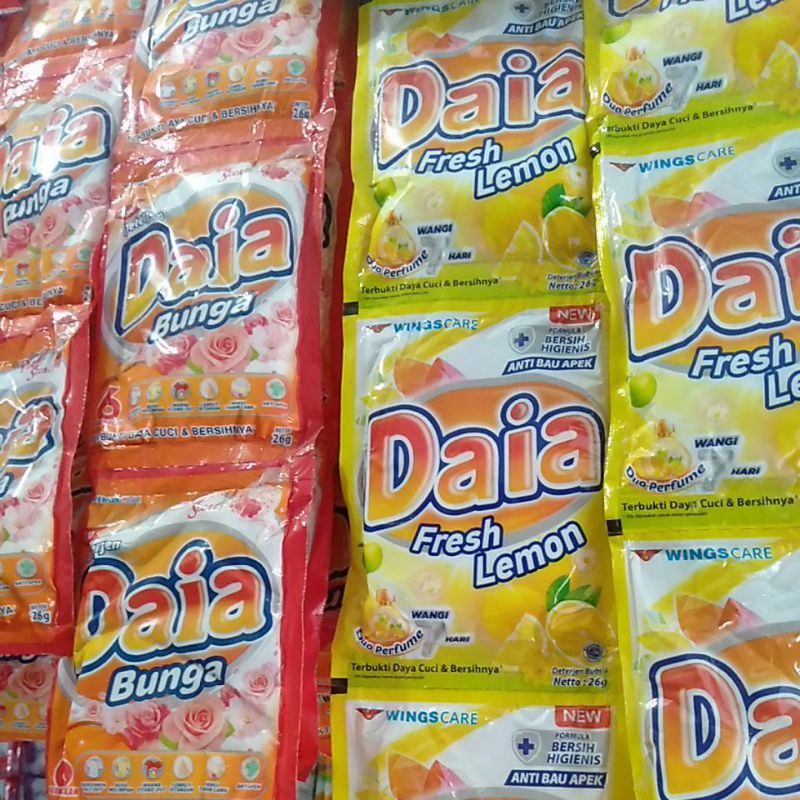 Jual Daia 1 renteng (isi 12 sachet) | Shopee Indonesia