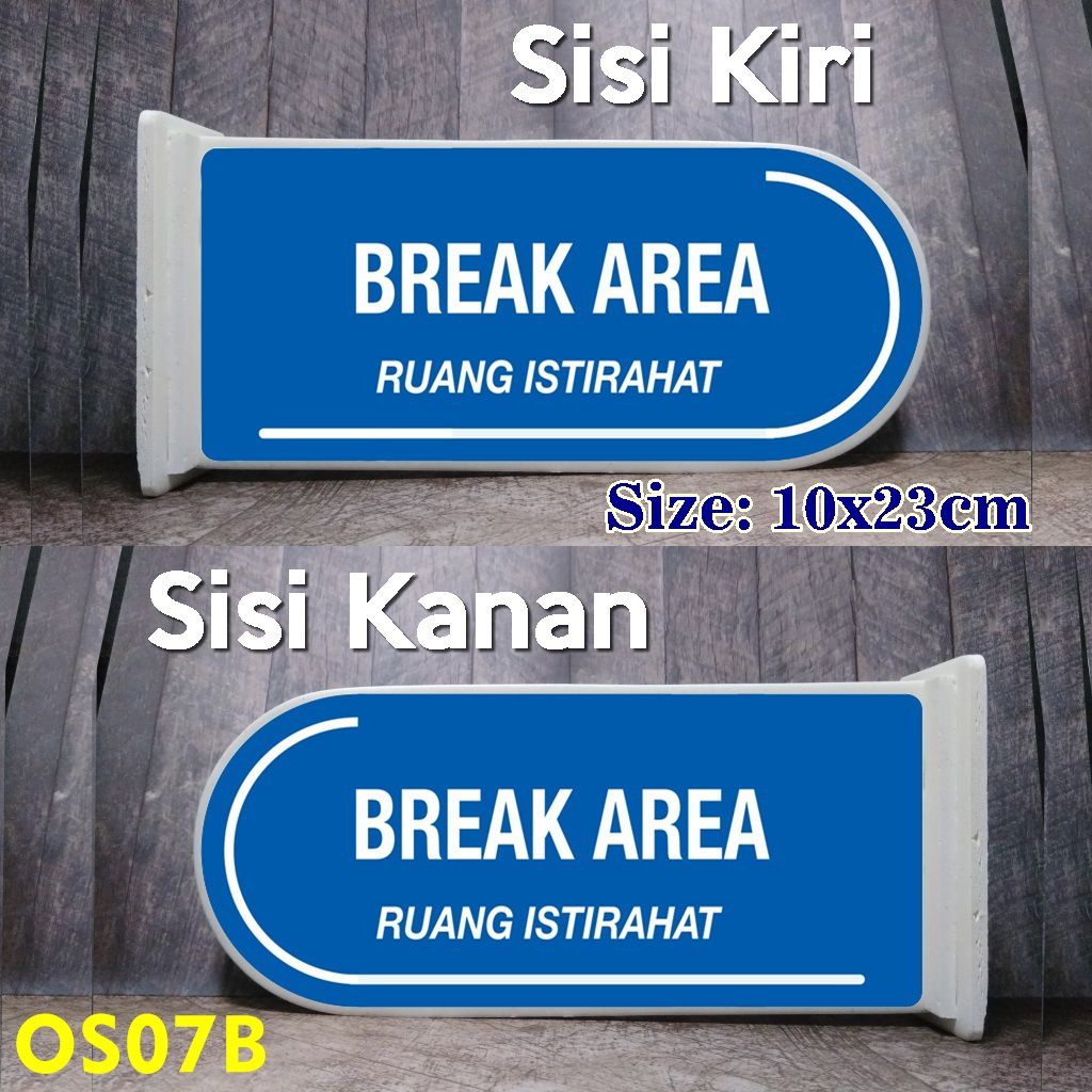 Jual Office Sign Board Papan Petunjuk Pintu Kantor Informasi Nama ...
