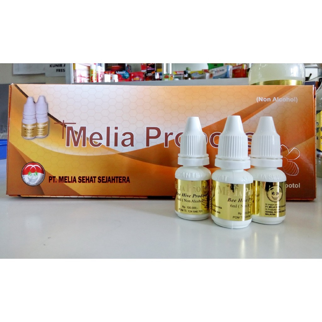Jual TERBARU Melia Propolis 6 ml x 7 Botol Original Melia Sehat ...