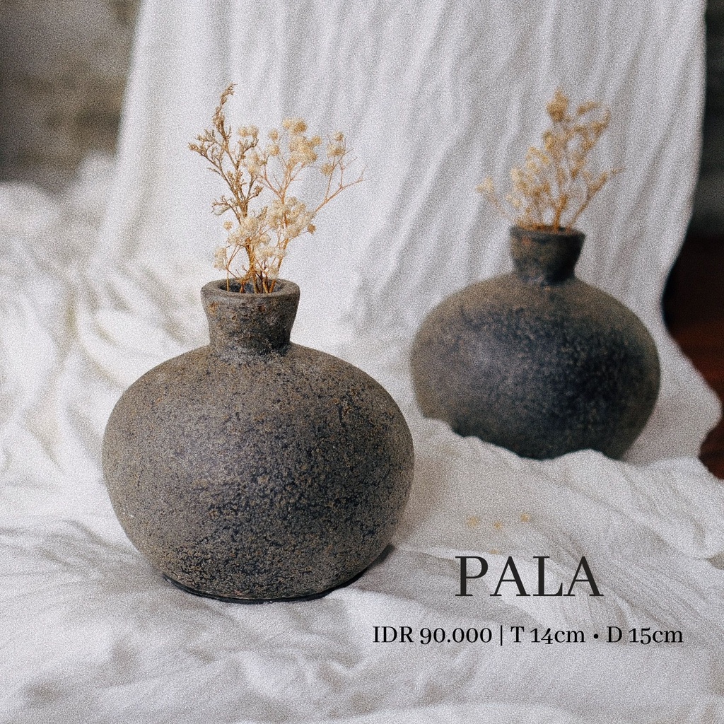 Jual Pala Vase - vas bunga estetik handmade vase aesthetic pottery ...