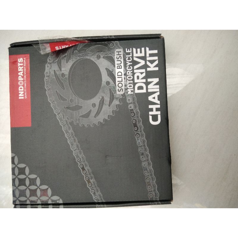 Jual Gear set sepeda motor Vixion lama old paket rantai roda INDOPARTS ...