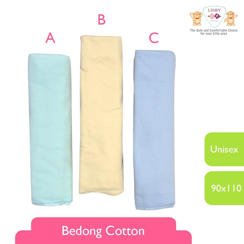 Jual Bedong Libby Warna 90x110cm 100% Katun Bedong Polos | Shopee Indonesia
