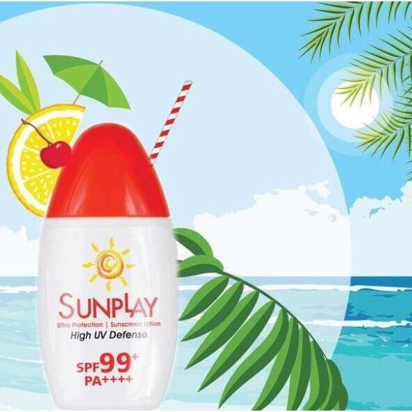 Jual SUNPLAY Ultra Protection Sunscreen Lotion SPF 90+ PA++++ 30gr| Sun ...