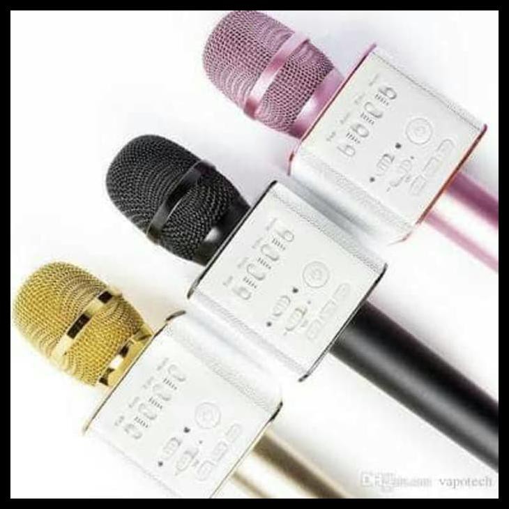Jual EKSKLUSIF MIC KARAOKE KTV Q9 BLUETOOTH WIRELESS MICROPHONE WITH ...