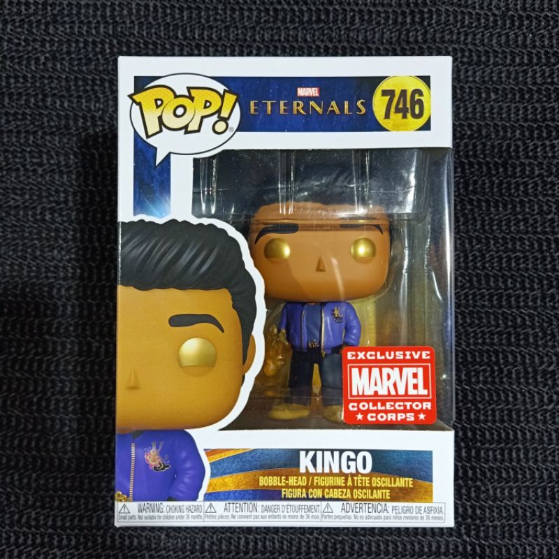 Jual Funko Pop! MARVEL ETERNALS : KINGO #746 (Marvel Collector Corps Exclusive) | Shopee Indonesia