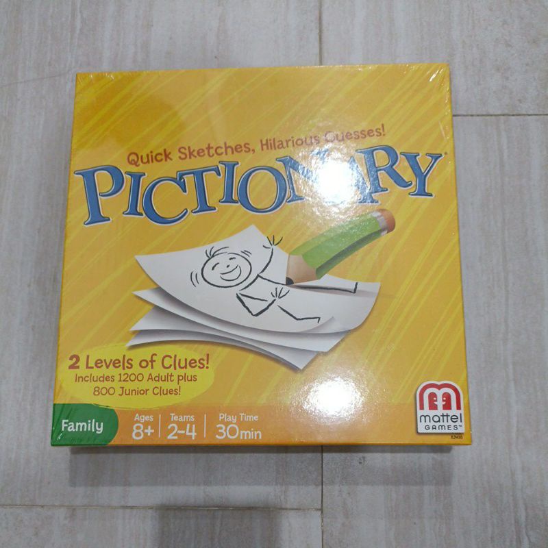 Jual Mattel Pictionary Board Game | Shopee Indonesia