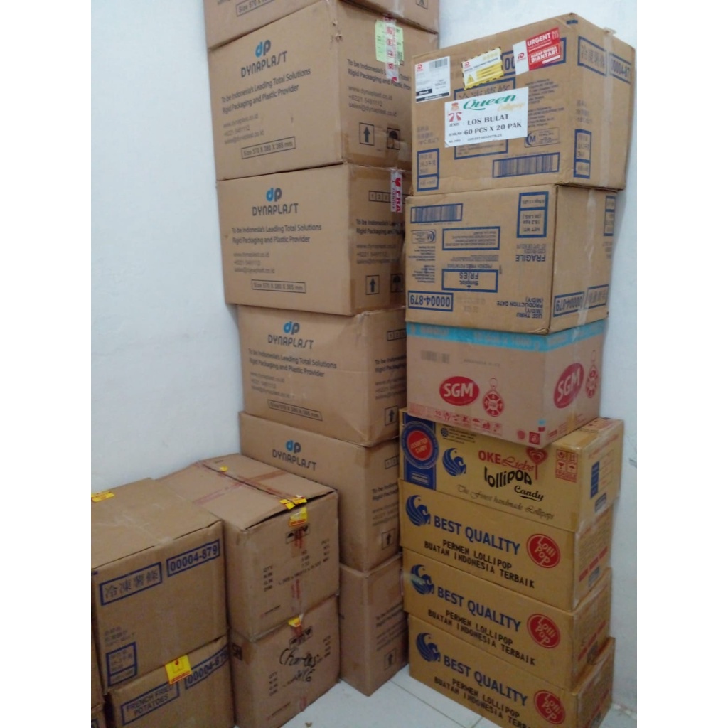 Jual MURAH kardus karton dus bekas - ukuran sedang 40x32x30 | Shopee ...