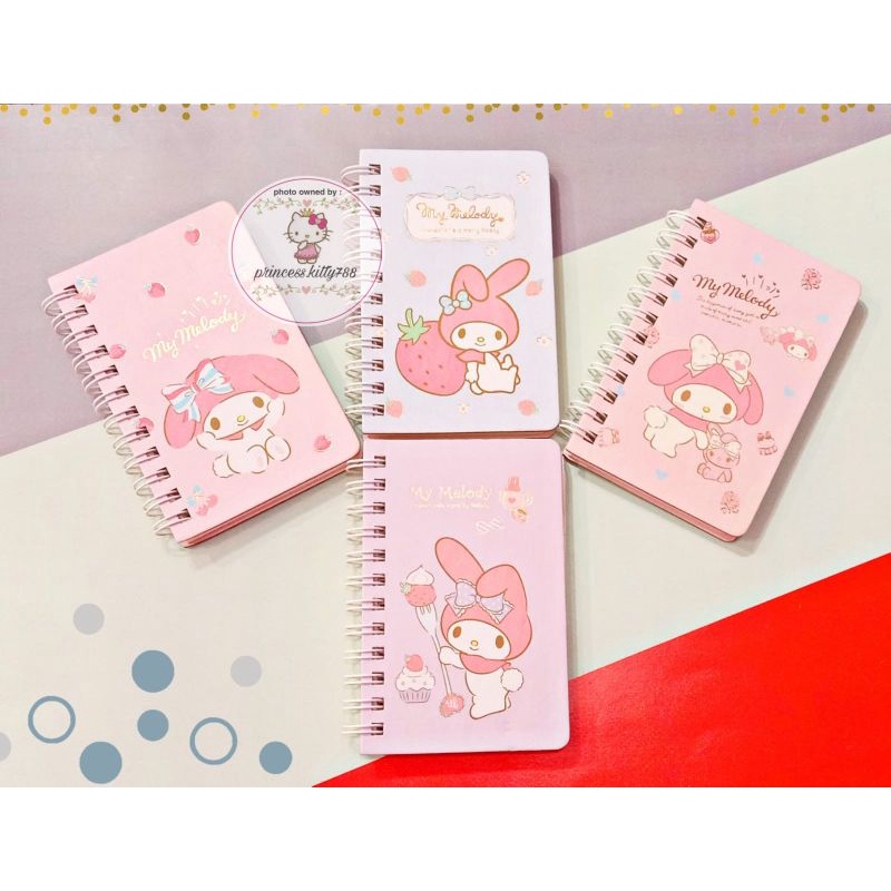 Jual NOTEBOOK KECIL MELODY RING SAMPING HARD COVER (11X7) / BUKU MEMO ...