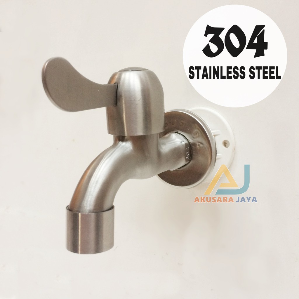 Jual Kran Tembok STAINLESS SUS 304 | Shopee Indonesia