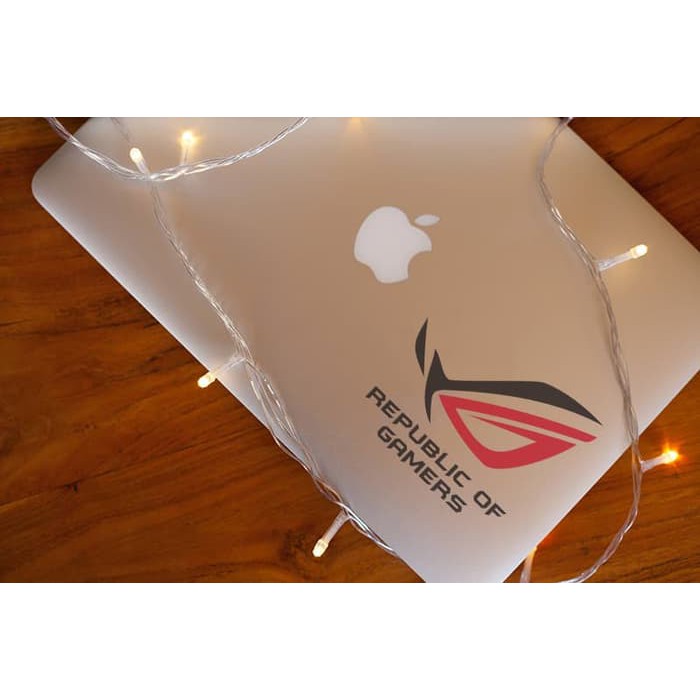 Jual Decal Sticker Stiker Gamer Asus Rog Republic of Gamers Laptop ...