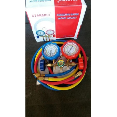 Jual testing manifold gauge double analiser double | Shopee Indonesia