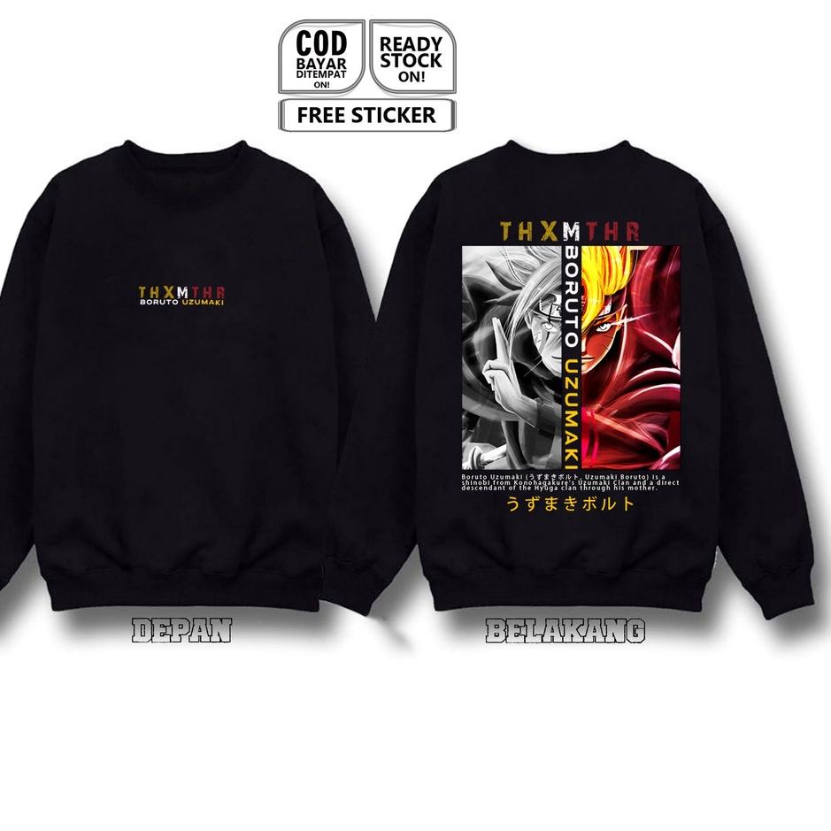 Jual SWEATER BORUTO UZUMAKI NARUTO BAJU JEPANG ANIME MANGA UZUMAKI CLAN ...