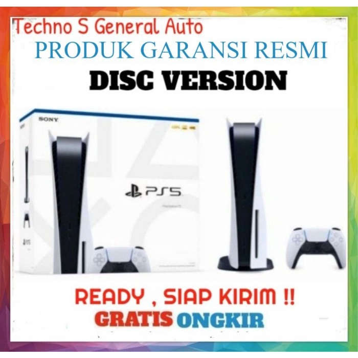 Jual Console PS5 Konsol PS 5 Playstation 5 DISC VERSION Garansi Resmi 1 ...