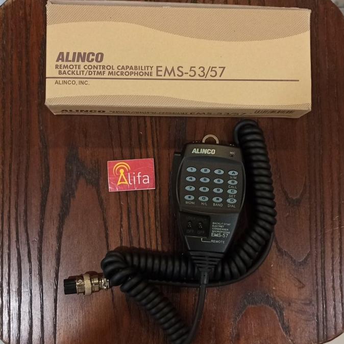 Jual Extra Mic Alinco Ems-57 Mic Radio Dr-135 (Terlaris) | Shopee Indonesia