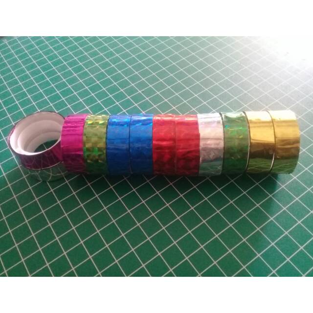 Jual Selotip Glitter Hias Kado (12Pcs) | Shopee Indonesia