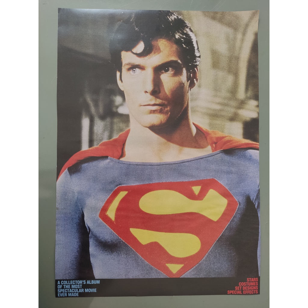 Jual Poster Christopher Reeve Superman A2 | Shopee Indonesia