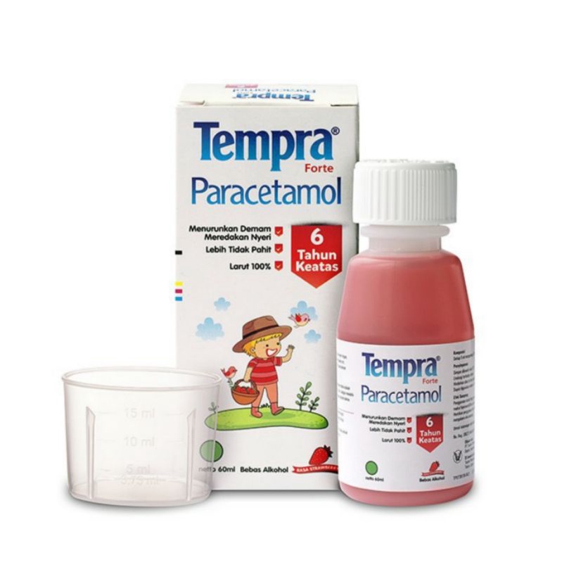 Jual tempra drop sirup syr syrup forte grape anggur orange jeruk ...