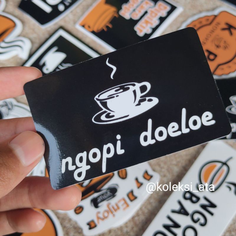 Jual STIKER NGOPI DOLOE | Shopee Indonesia