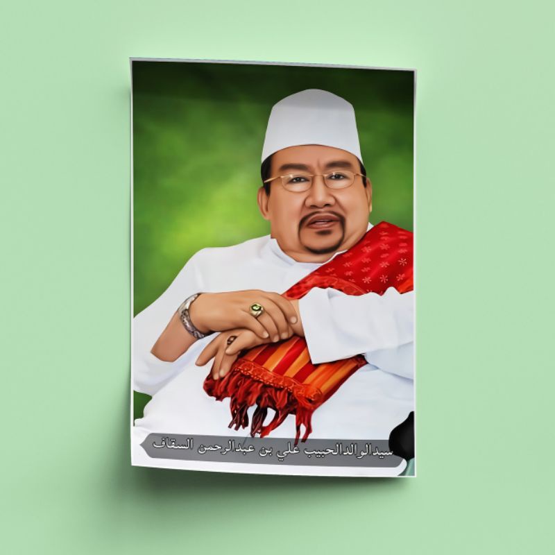 Jual Poster Al Habib Ali bin Abdurrahman Assegaf U15 / Poster Ulama A3 ...