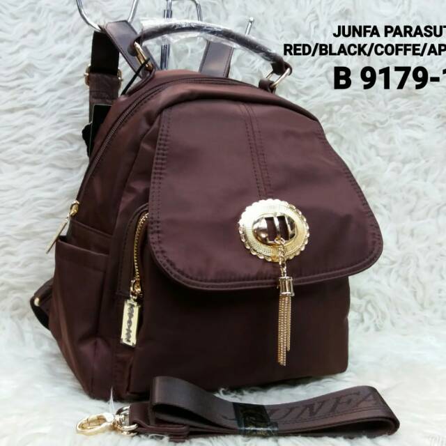 Jual Ransel junfa parasut multifungsi coffe new | Shopee Indonesia