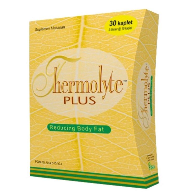 Jual Thermolyte Plus 10, 30, 60 Kaplet , Suplemen , Vitamin , Obesitas ...