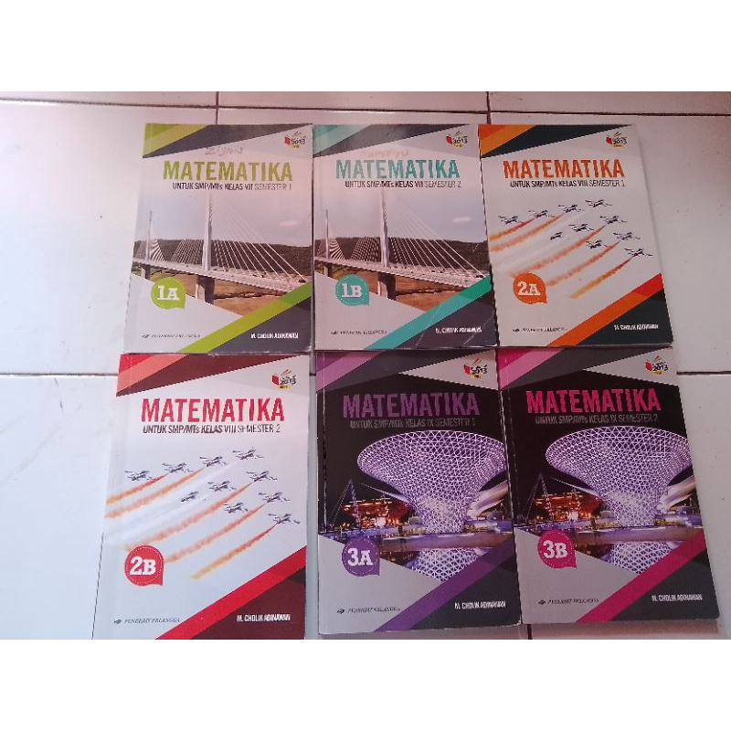 Jual MATEMATIKA SMP KLS 1A,1B,2A,2B,3A,3B REVISI | Shopee Indonesia